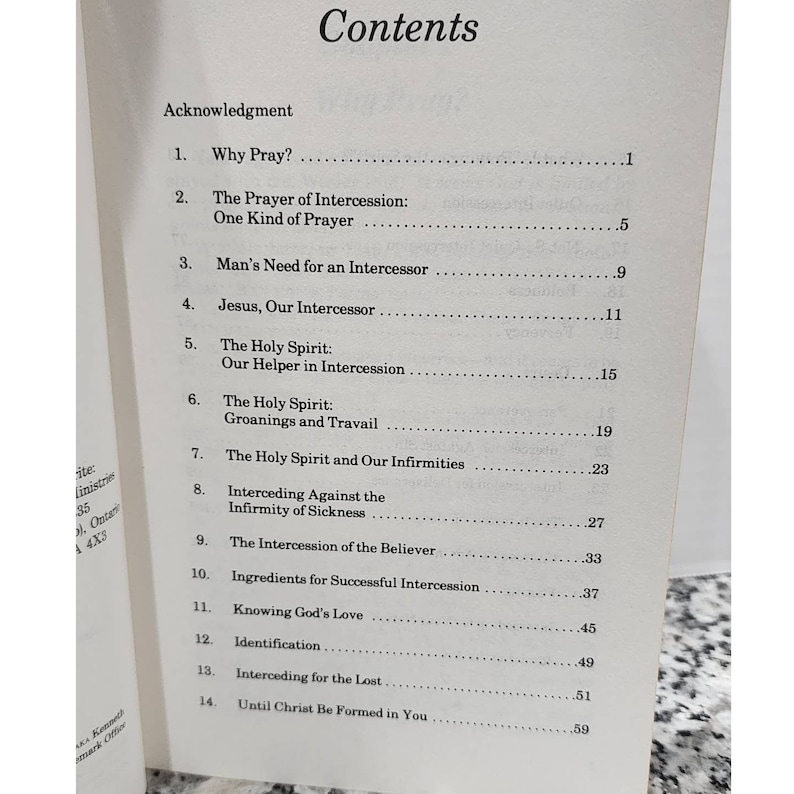 The Art of Intercession: Handbook on How to Intercede by Kenneth Hagin ...