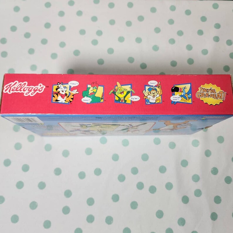 NIB Vintage Kellogg's Team Tony the Tiger & Friends Bendable Magnet ...
