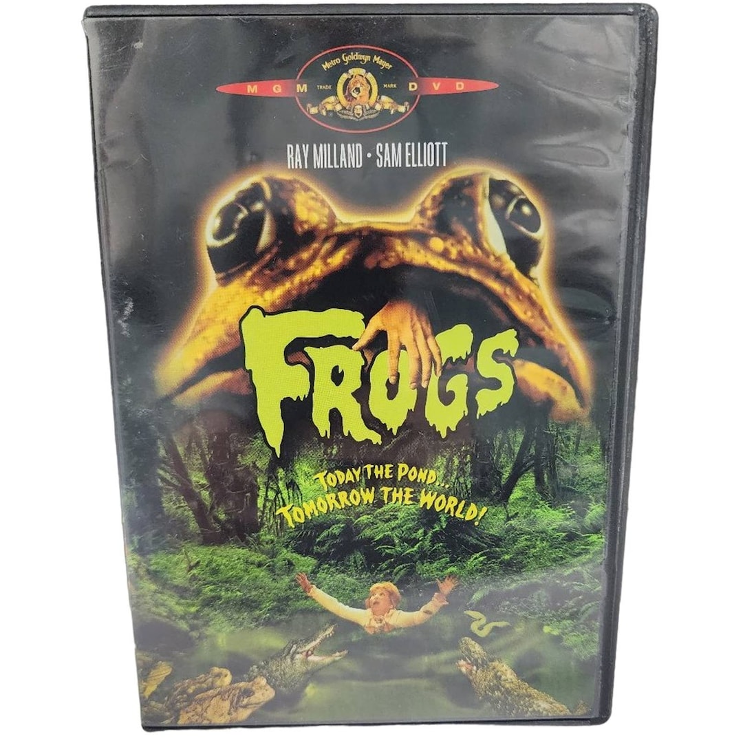 Frogs 1972 Horror Movie DVD Sam Elliott Today the - Etsy