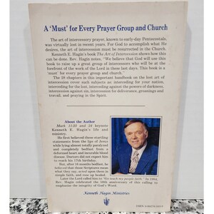 The Art of Intercession: Handbook on How to Intercede by Kenneth Hagin ...