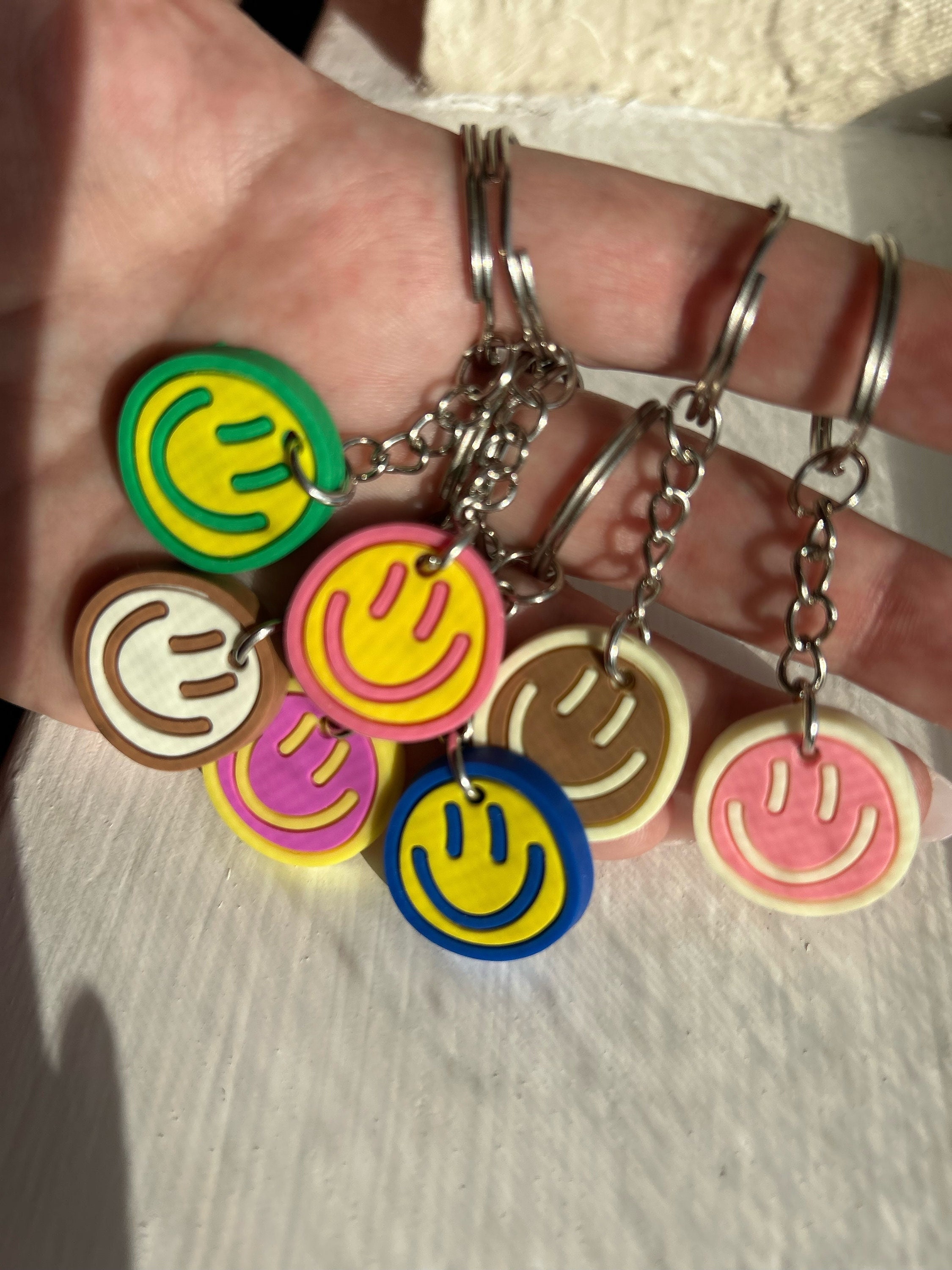 Smiley Face Keychains, Matching Keychains, Cool Keychains, Cute ...