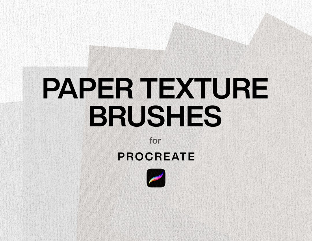 10 Paper Texture Brushes Procreate Paper Texture Procreate - Etsy UK
