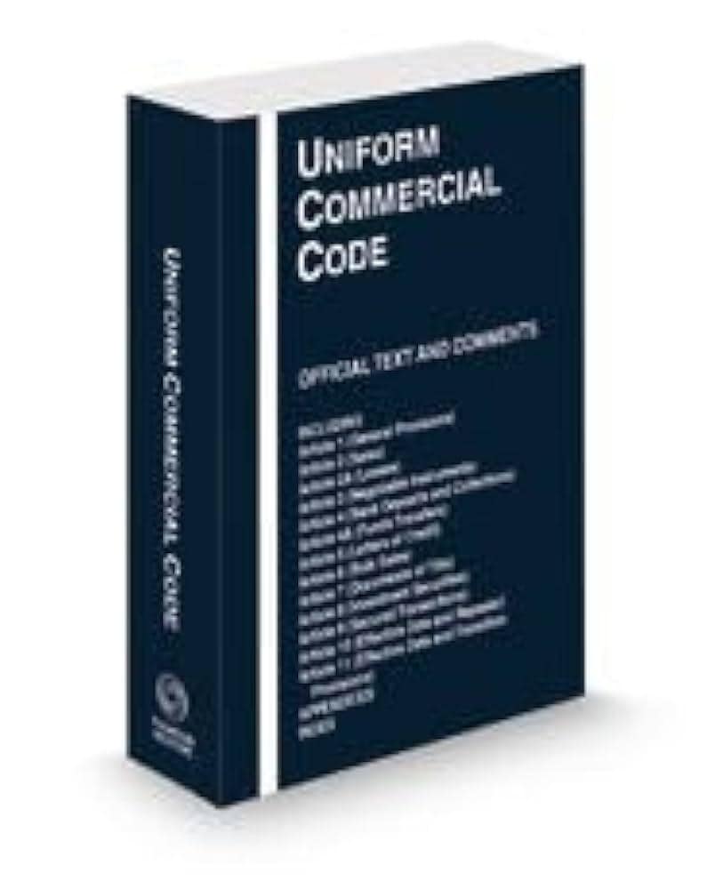 UCC Workbook: Uniform Commercial Code - Official Text & Commentary - Etsy