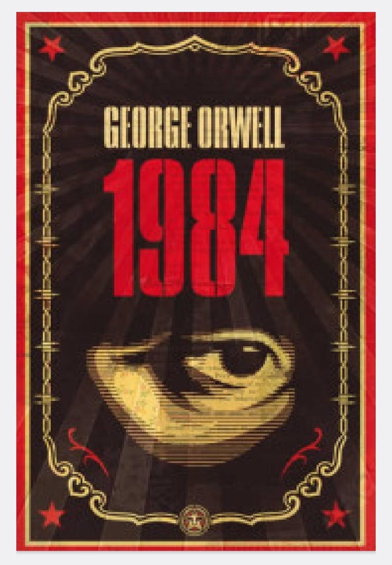 1984 by George Orwell - Etsy