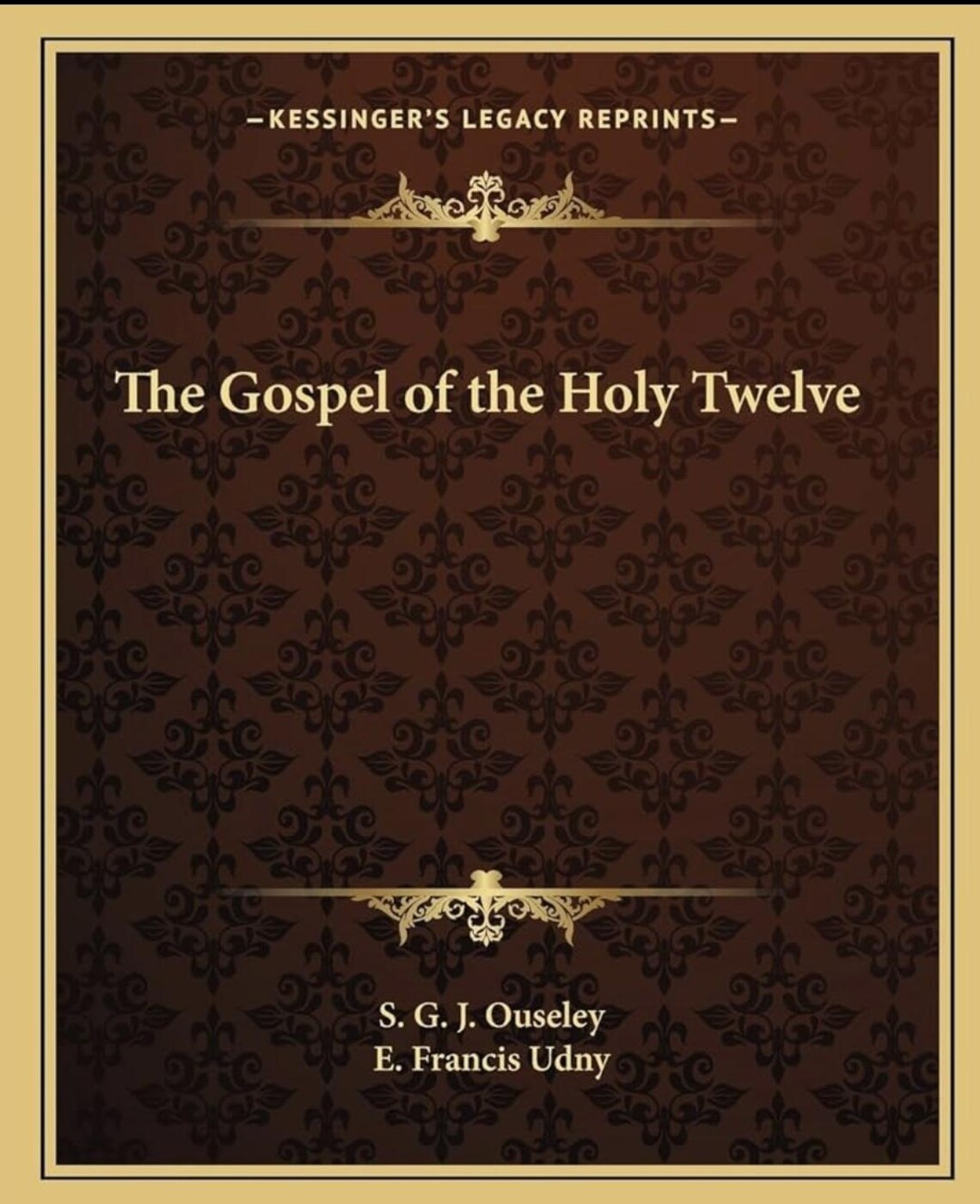 The Gospel of the Holy Twelve | Rev. G.J. Ouseley - Etsy