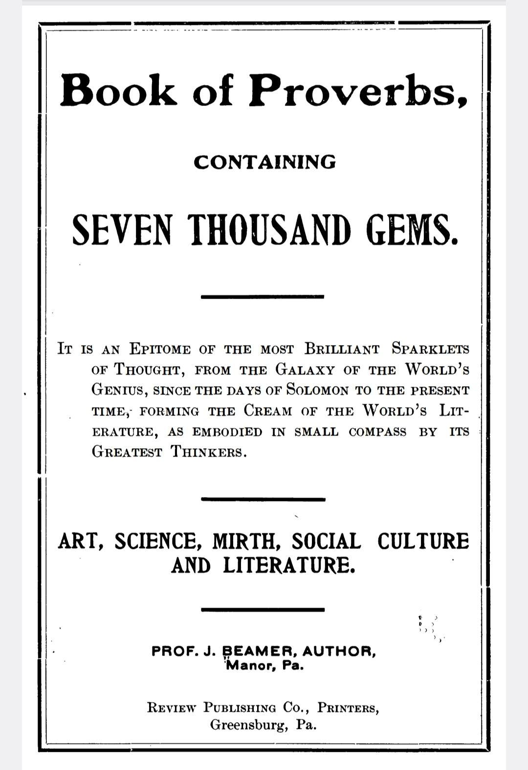 Book of Proverbs - Etsy