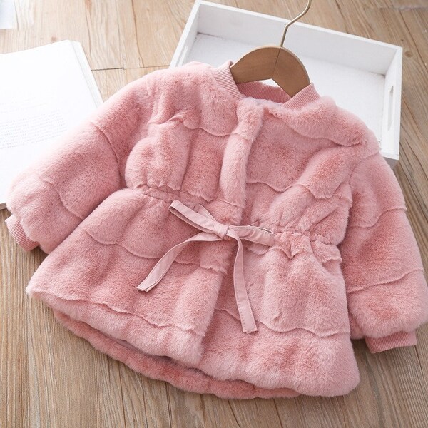 Girls Faux Fur - Etsy