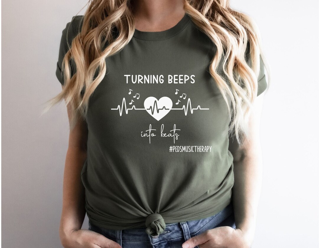 Pediatric Music Therapy Shirt, Music Therapist T-shirt, Music Therapy ...