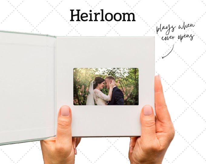 OUR WEDDING Video Book Video Book That Plays Your Wedding Video Wedding ...