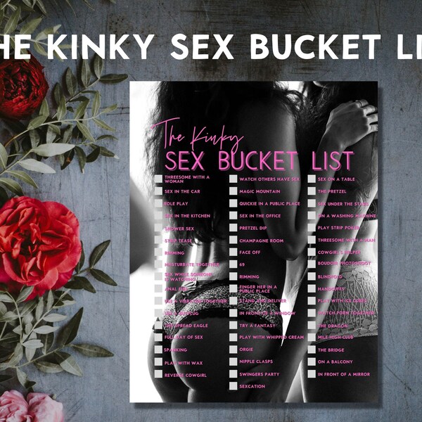 Kinky Bucket List - Etsy