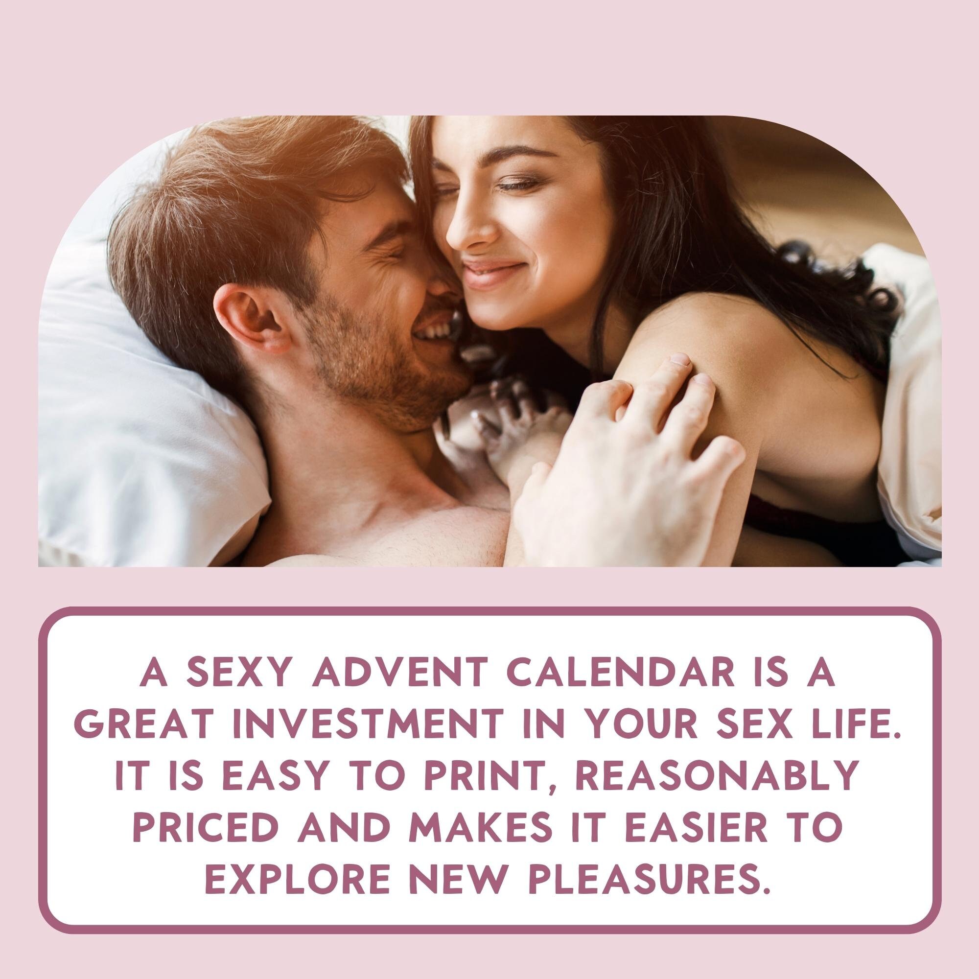 Kinky Adult Advent Calendar Sexy Christmas Calendar Naughty Calendar Advent Calendar For