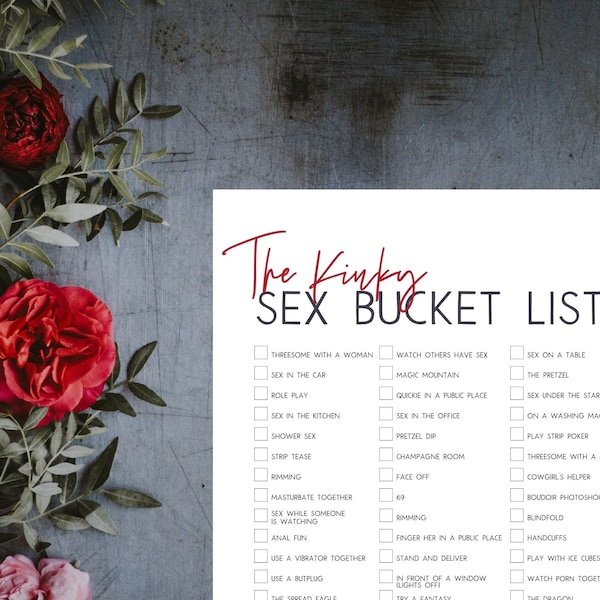 Printable kink checklist - zifery