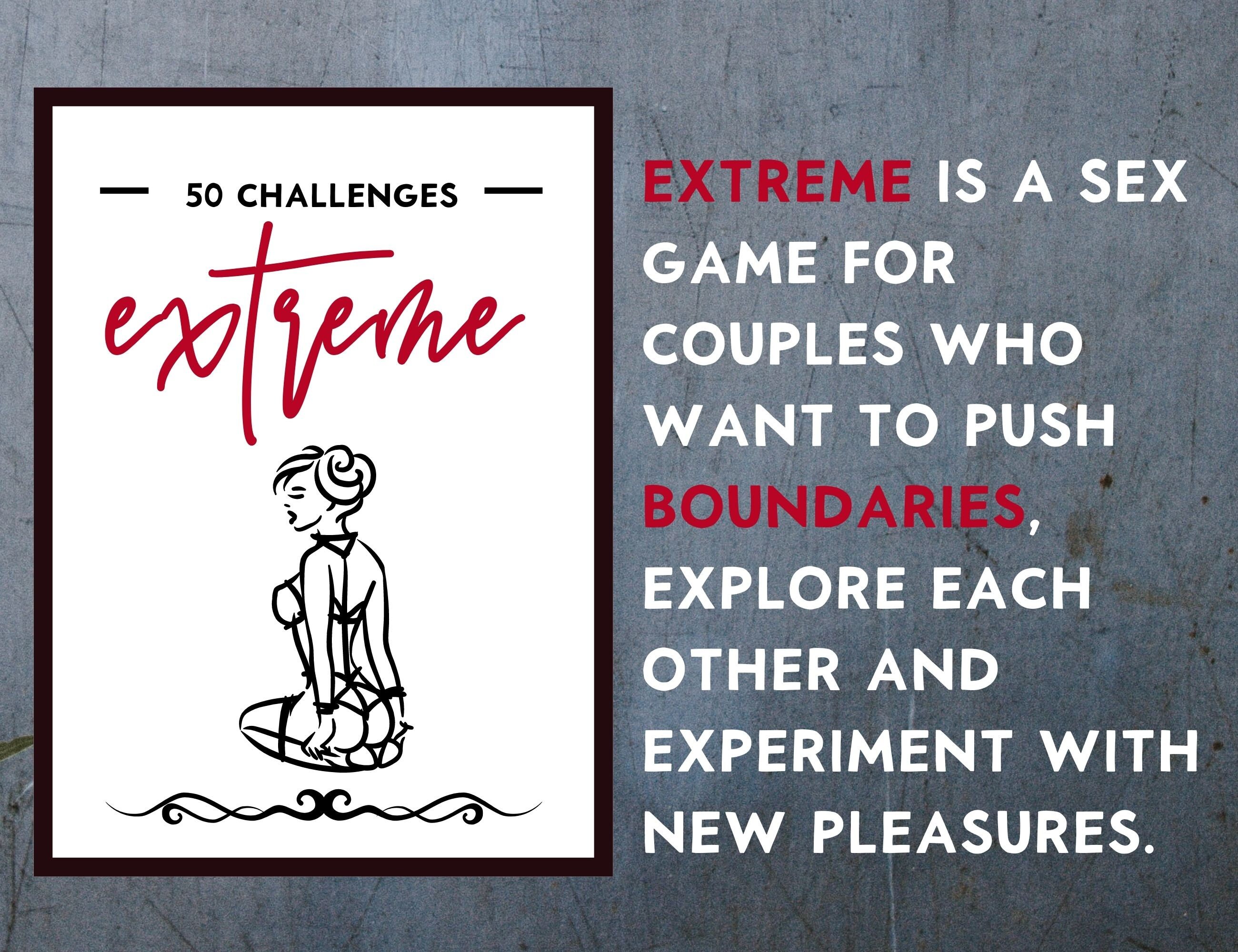 Two Sex Games Anniversary T 100 Kinky Sex Challenges Kinky Sex