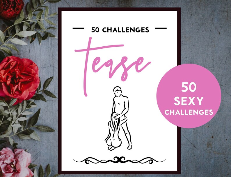 Valentine Sex Games 50 Sex Tease Challenges Romantic Etsy Canada