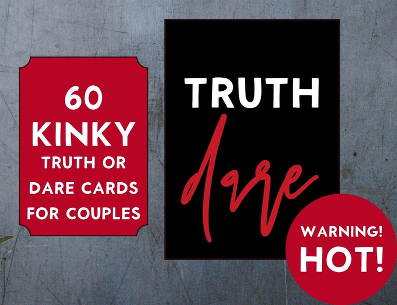 Sex Game Sexy Truth Or Dare Printable Sex Games Etsy