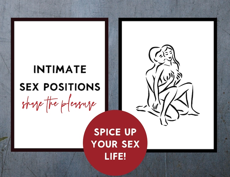 Sex Game 27 Sex Position Cards Printable Sexy Card Game Etsy Canada