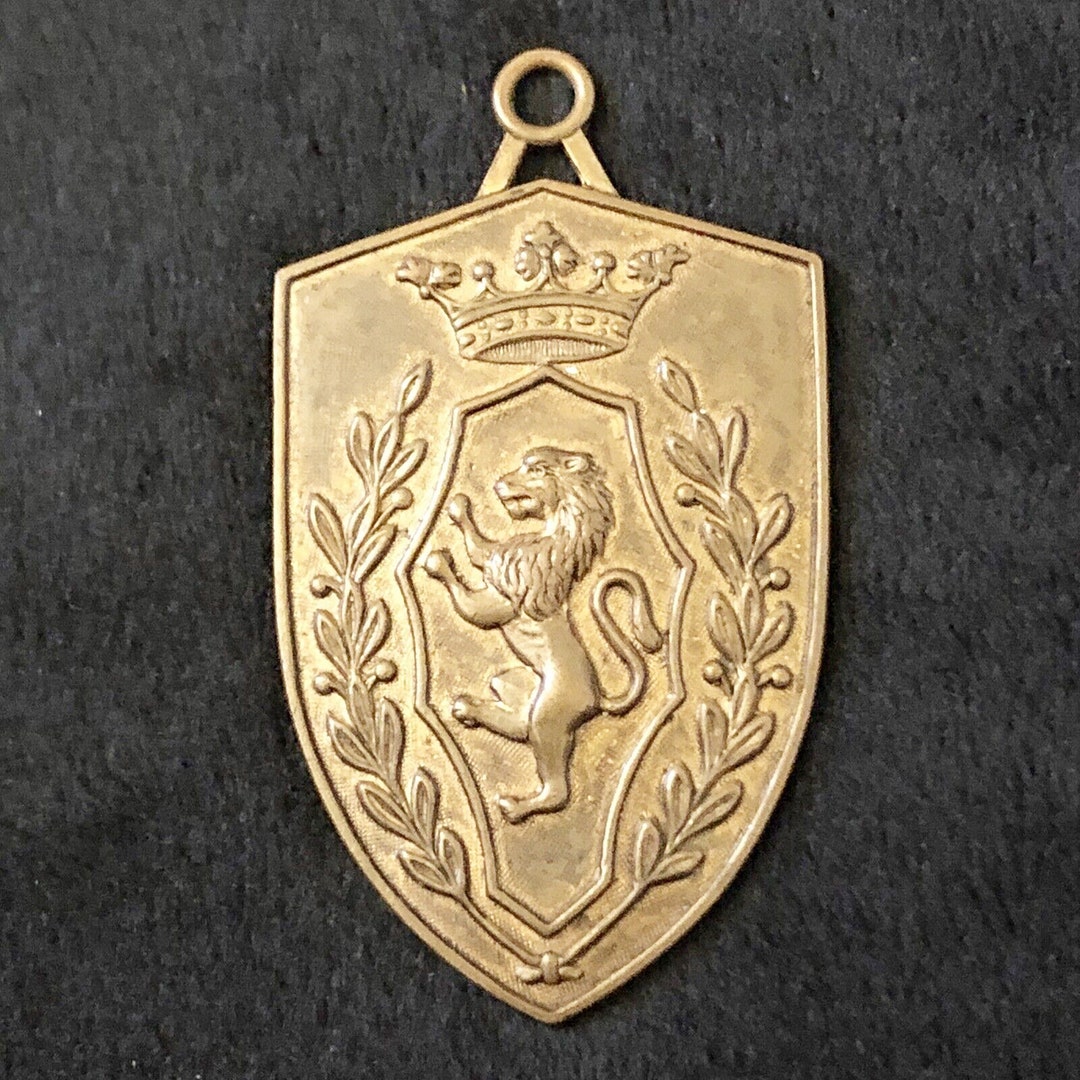 Illuminati Head Crusader Knights of the Golden Lion Ancient Talisman ...