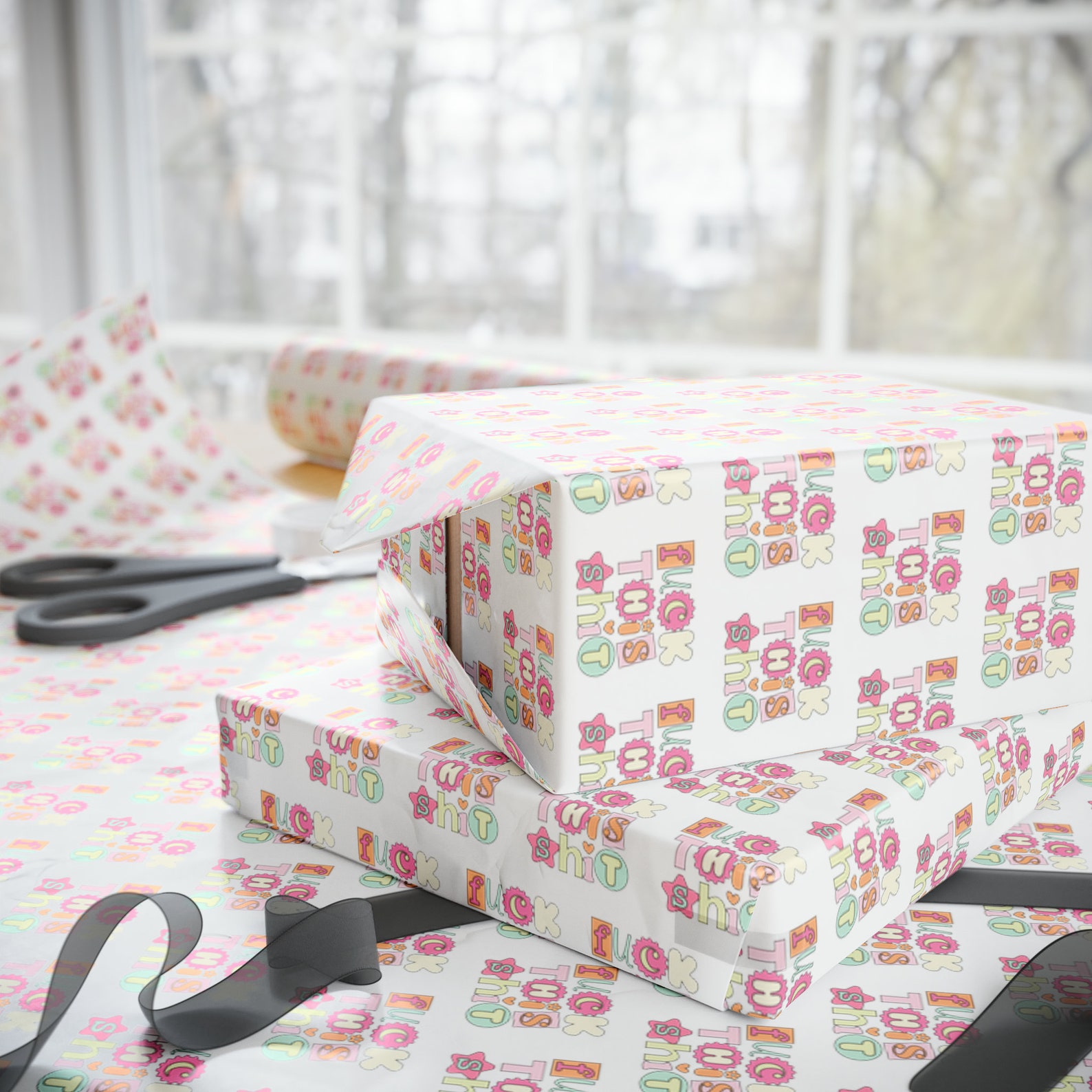 Snarky & Sassy Gift Wrap Sweary Novelty Wrapping Paper - Etsy