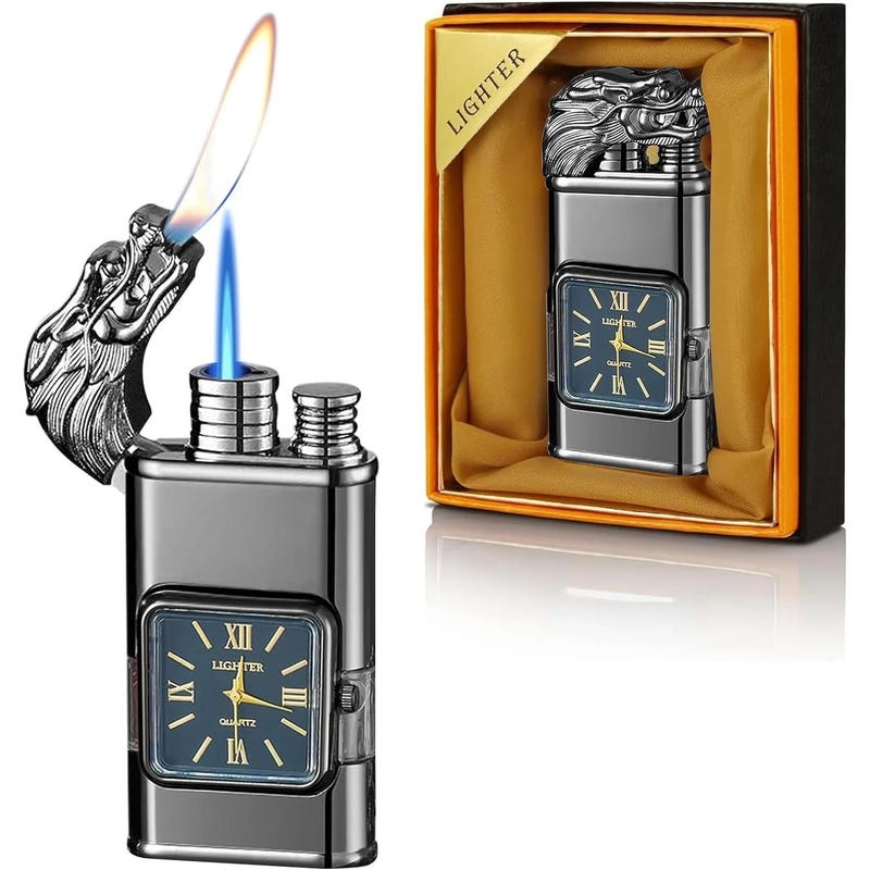 Butane Dragon Torch Lighter - Etsy