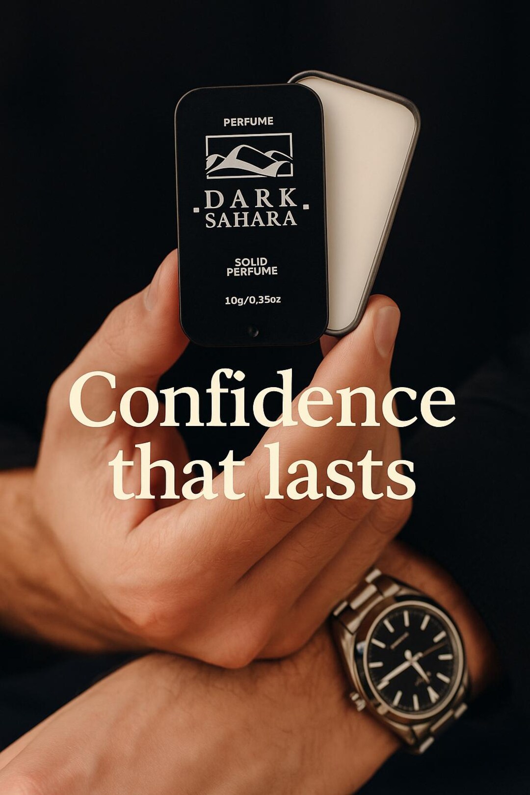 Dark Sahara Solid Cologne for Men | Unique Gift for Him | Natural Oud ...