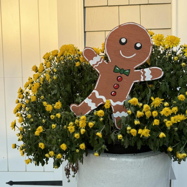 Outdoor Gingerbread Decor - Etsy