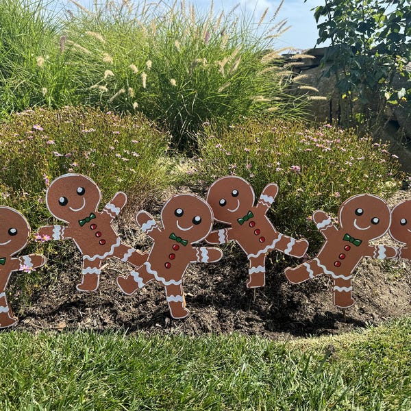 Outdoor Gingerbread Decor - Etsy