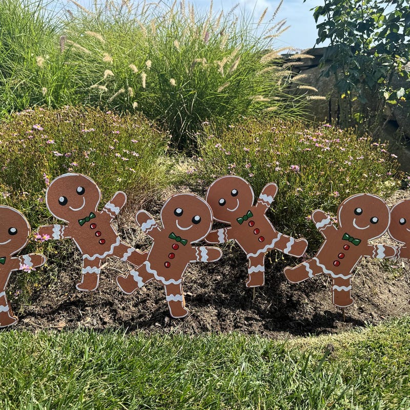 Outdoor Gingerbread Decor - Etsy