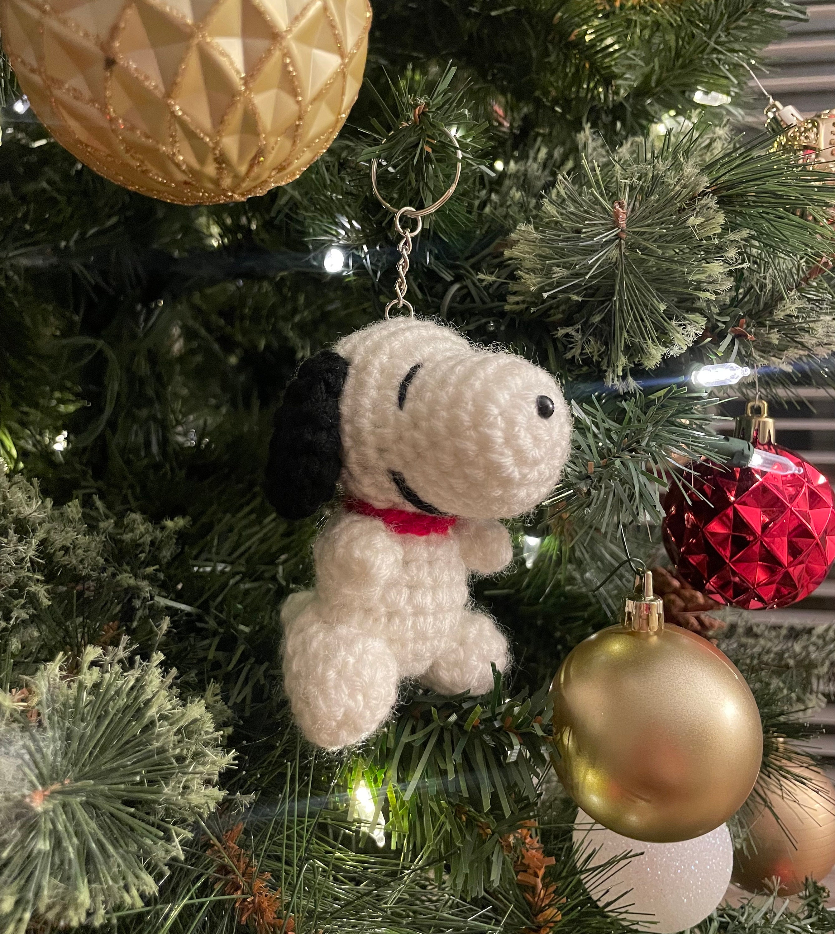 Snoopy Crochet Keychain Pattern | Snoopy Amigurumi - Etsy UK