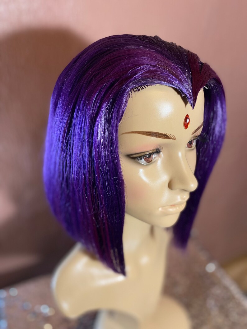 Raven Cosplay Wig Dc Comics Teen Titans READY TO SHIP - Etsy