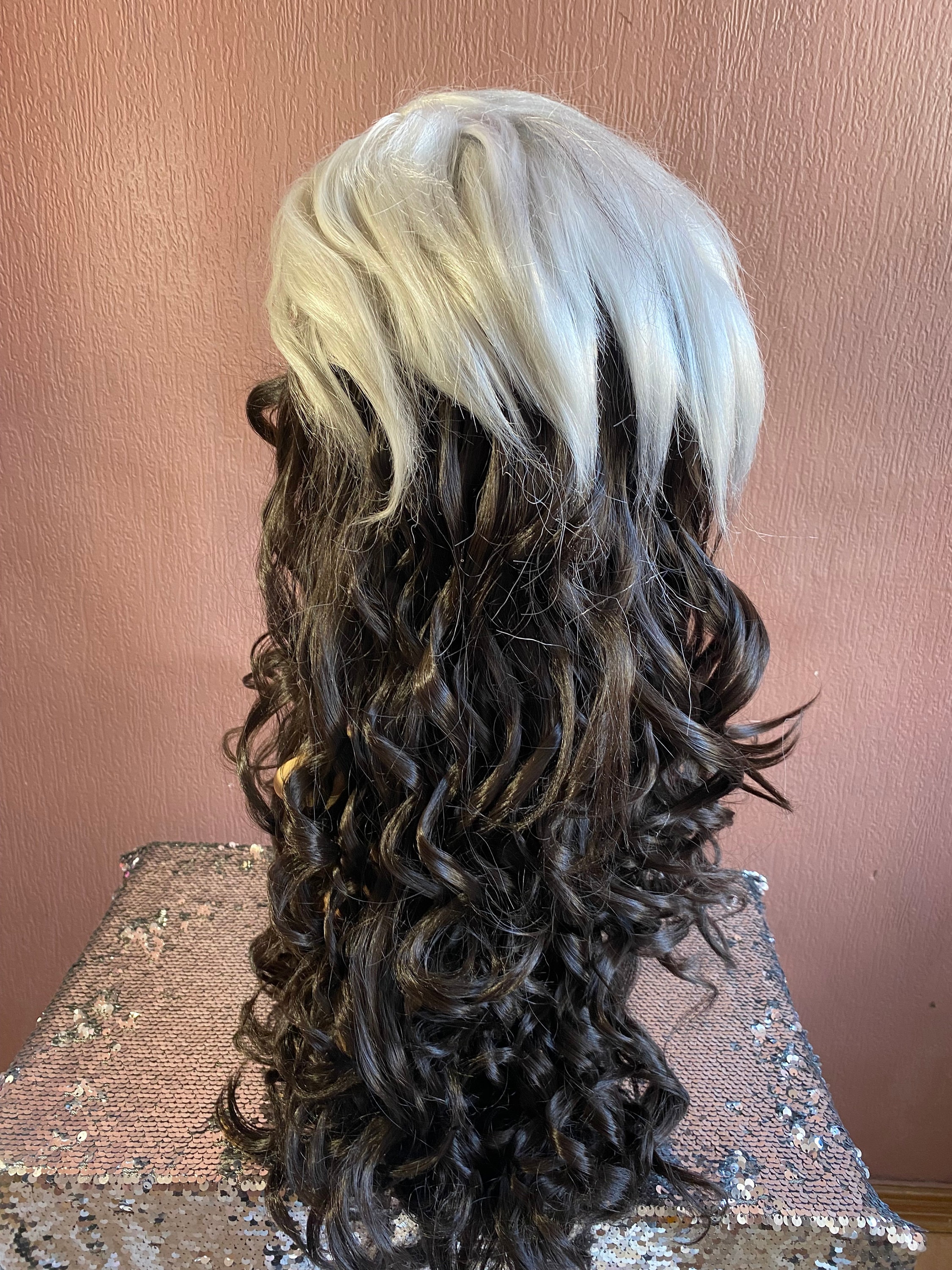 Rogue X-men Marvel Cosplay Wig Ready to Ship - Etsy