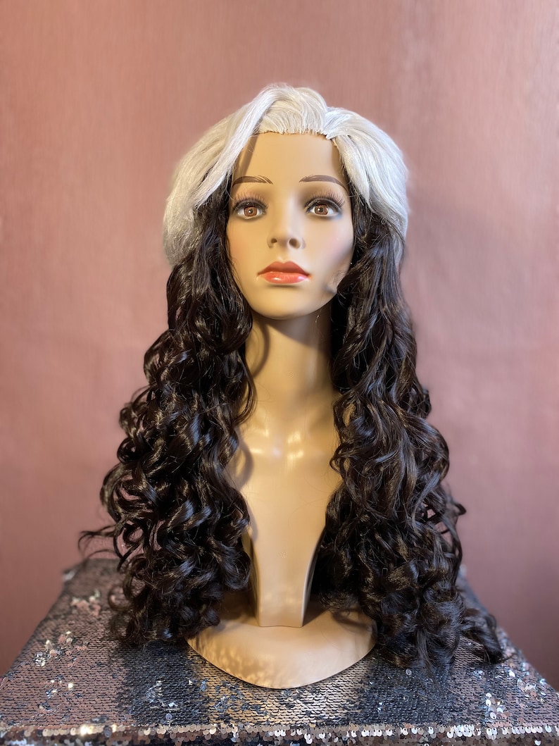 Rogue X-men Marvel Cosplay Wig Ready to Ship - Etsy