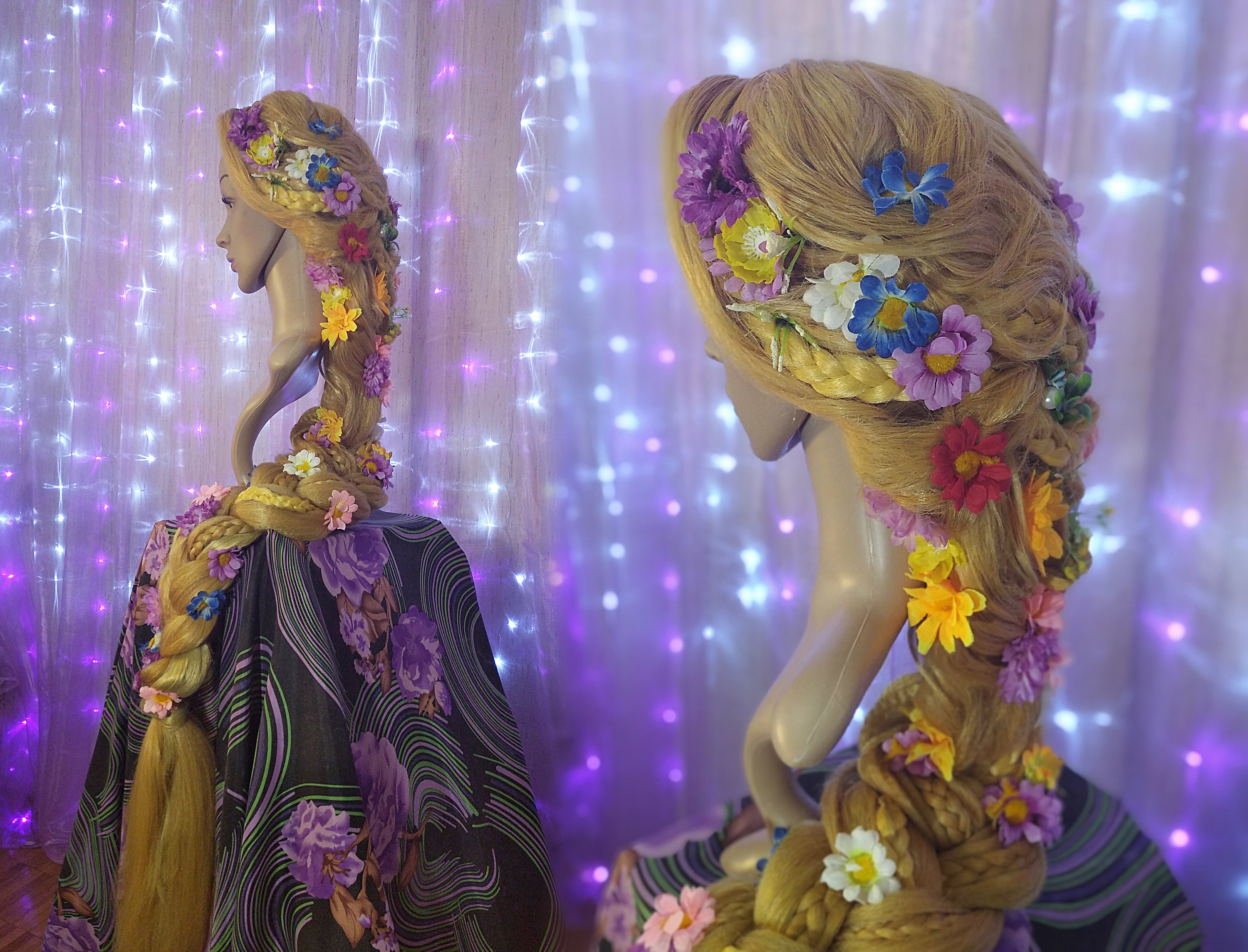 Made to Order Rapunzel Tangled Braid Cosplay Wig