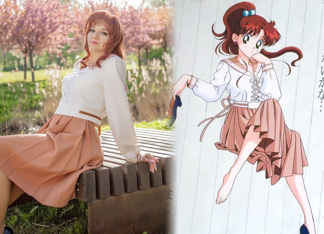 Makoto Kino Sailor Moon School Uniform Cosplay Costume Ready to Ship - Etsy