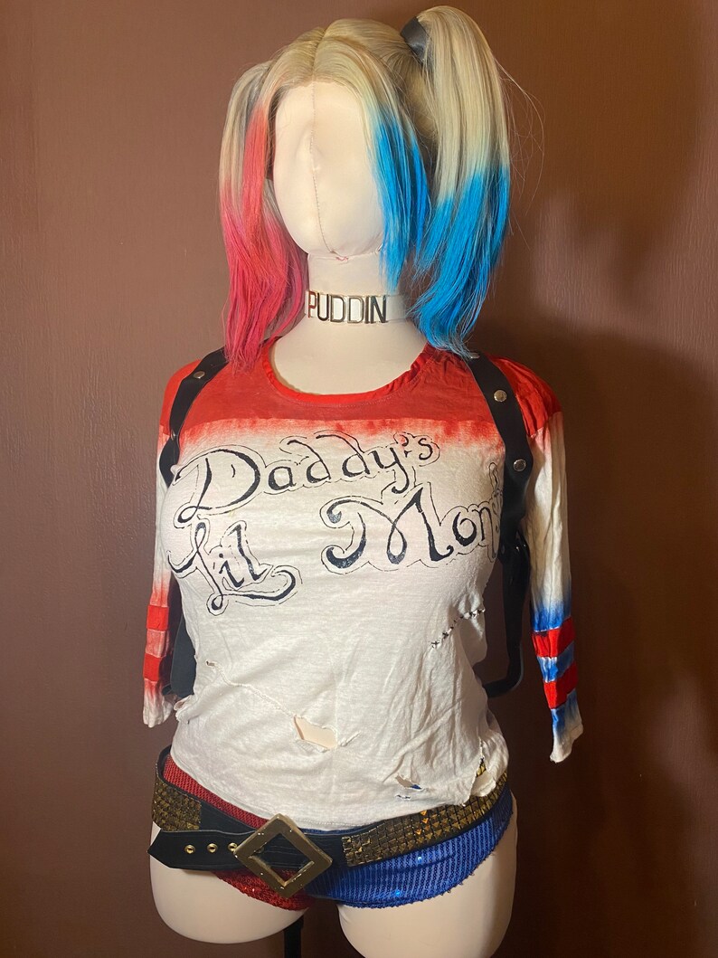 Harley Quinn Suicide Squad Cosplay Costume Ready to Ship - Etsy