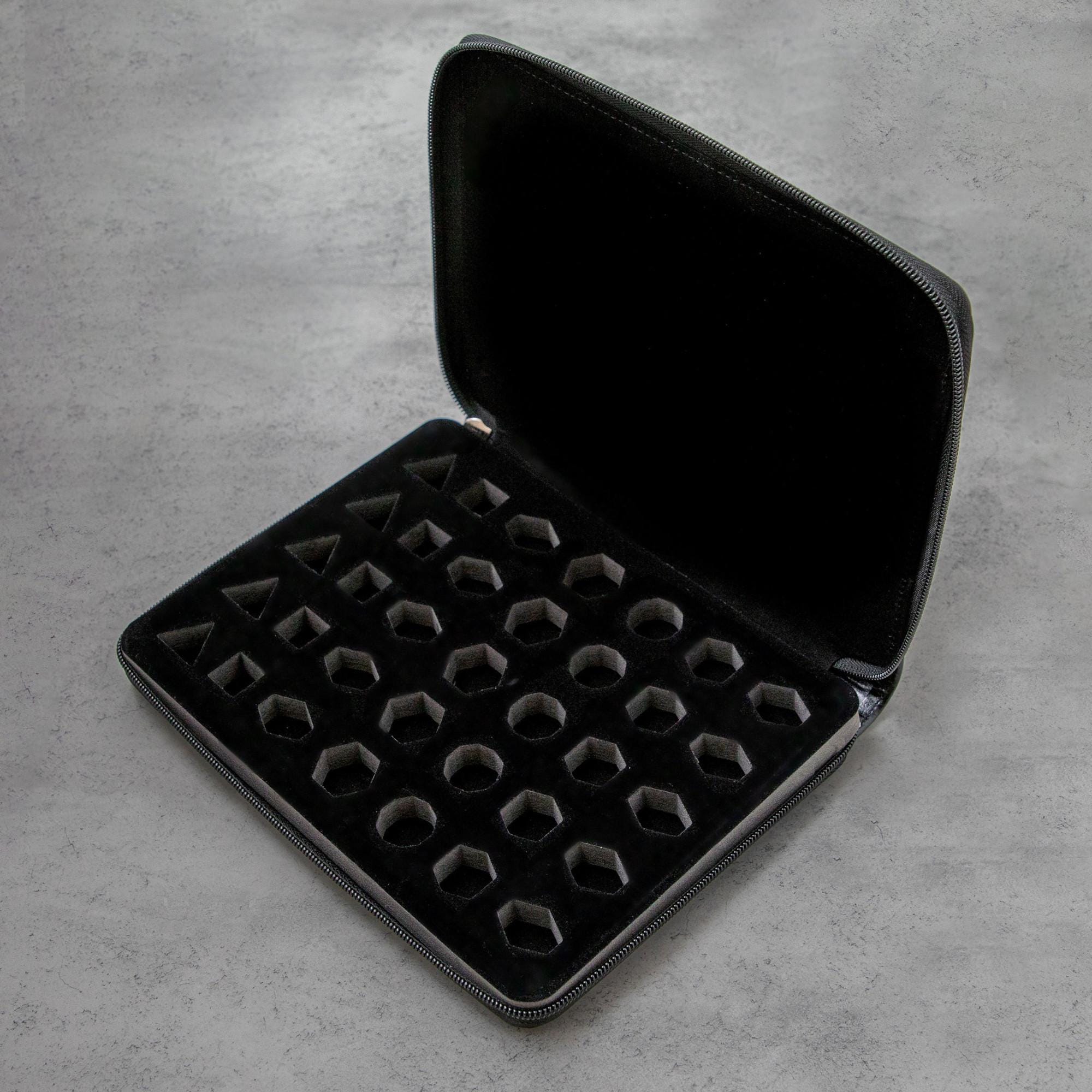 Dice Folder Zip Wallet for Five DND Dice Sets Storage Portfolio - Etsy