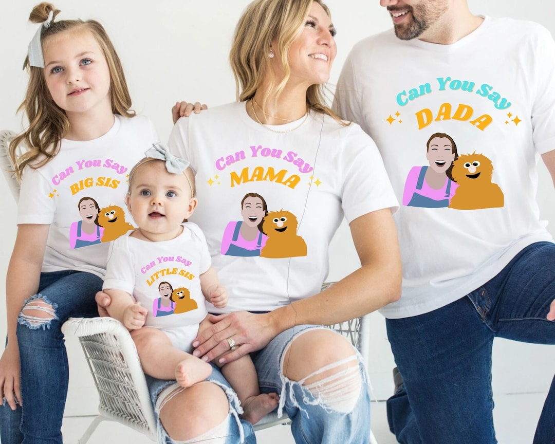 Ms Rachel Family Shirt, Ms Rachel Adult, Can You Say, Birthday Gifts ...