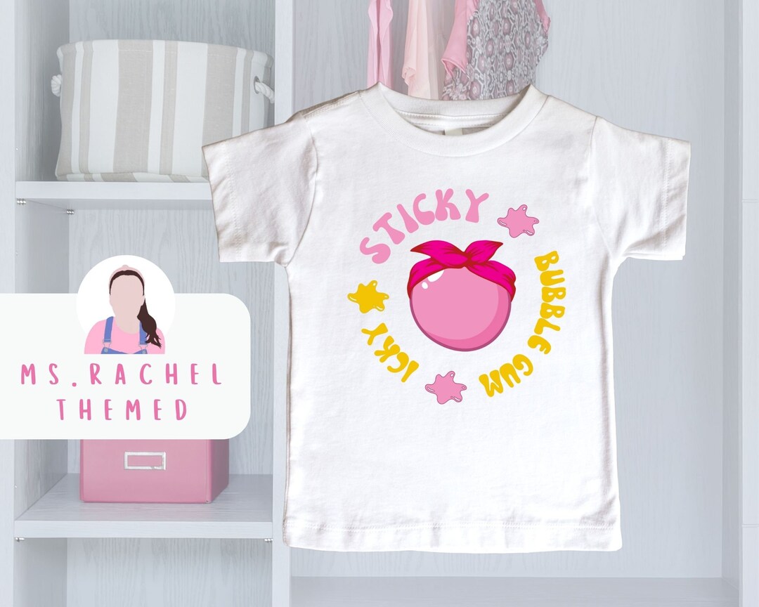 Ms. Rachel Gifts, Icky Sticky Shirt, Miss Rachel, Kid's Shirt ...