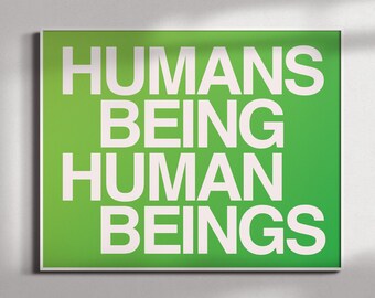 Human Art Poster - Etsy