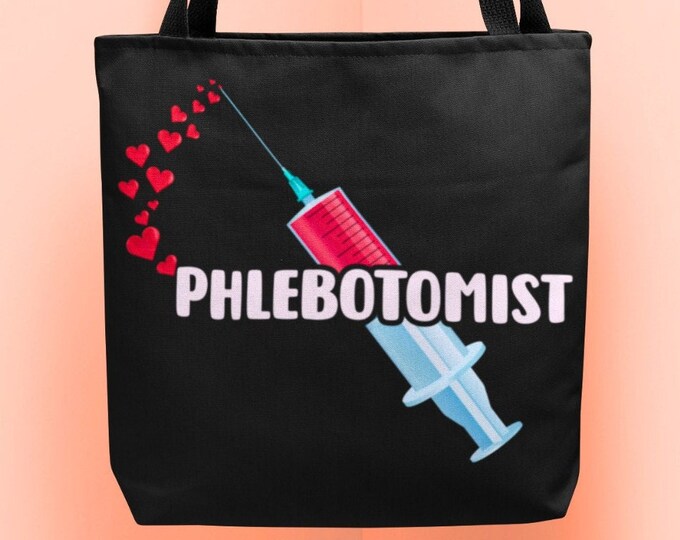 Phlebotomy Tote Bag, Personalized Phlebotomist Gifts, Clinical ...