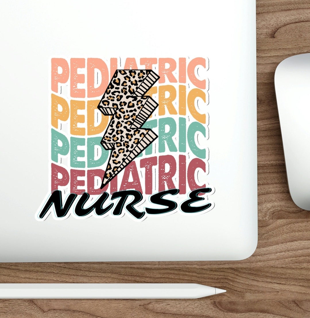 Pediatric Nurse Stickers Nurse Vinyl Decal Pediatric Stickers Nursing ...