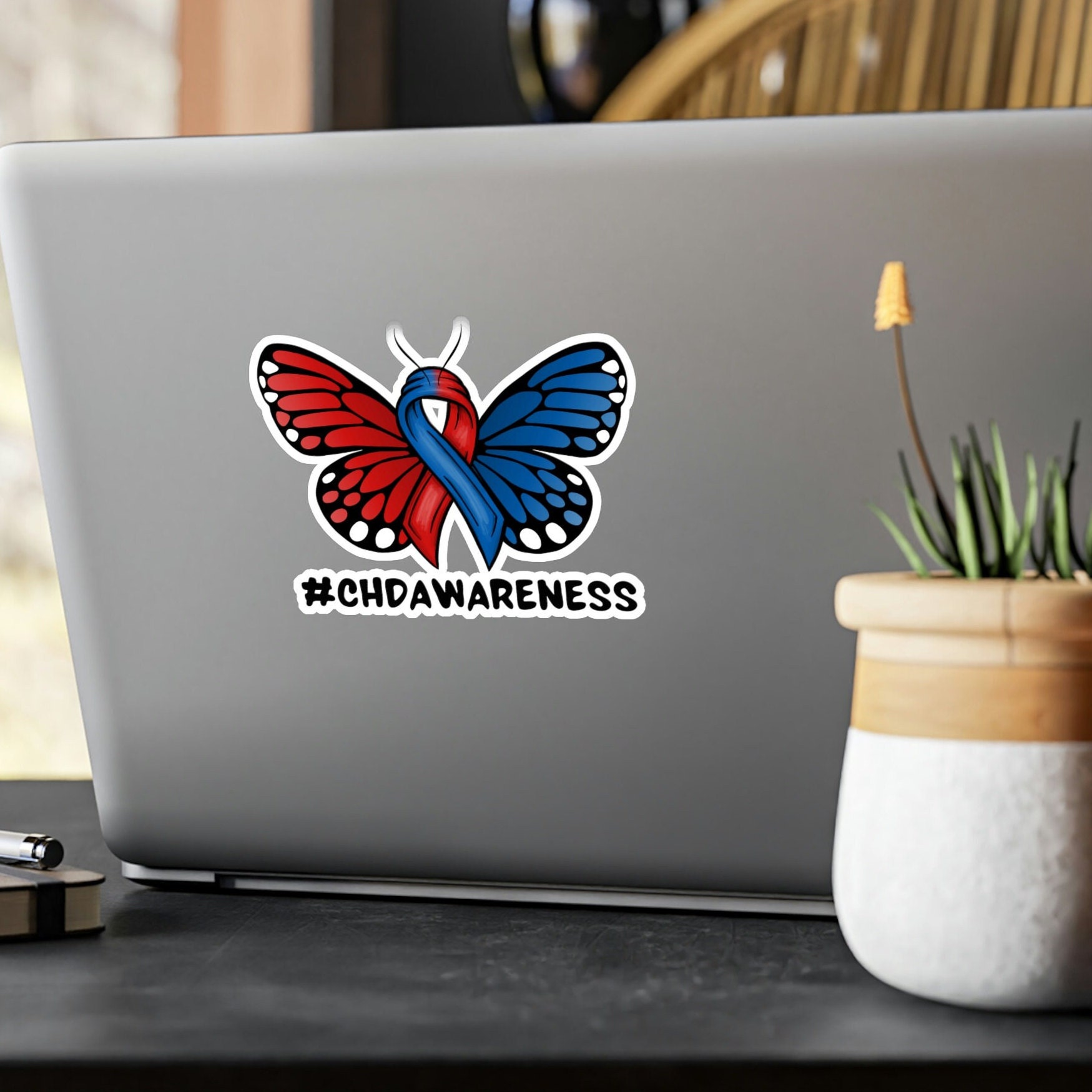 CHD Awareness Vinyl Decal, Congenital Heart Disease Decal, Heart Warrior, Heart Disease ...