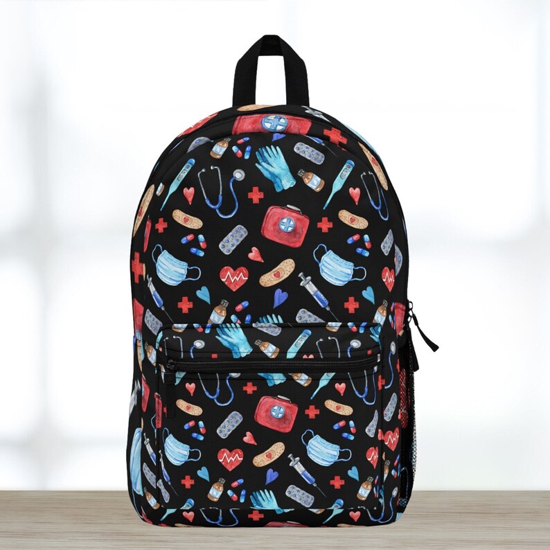 Waterproof Nurse Backpack: RN LPN Work Bag With Laptop Compartment - Etsy