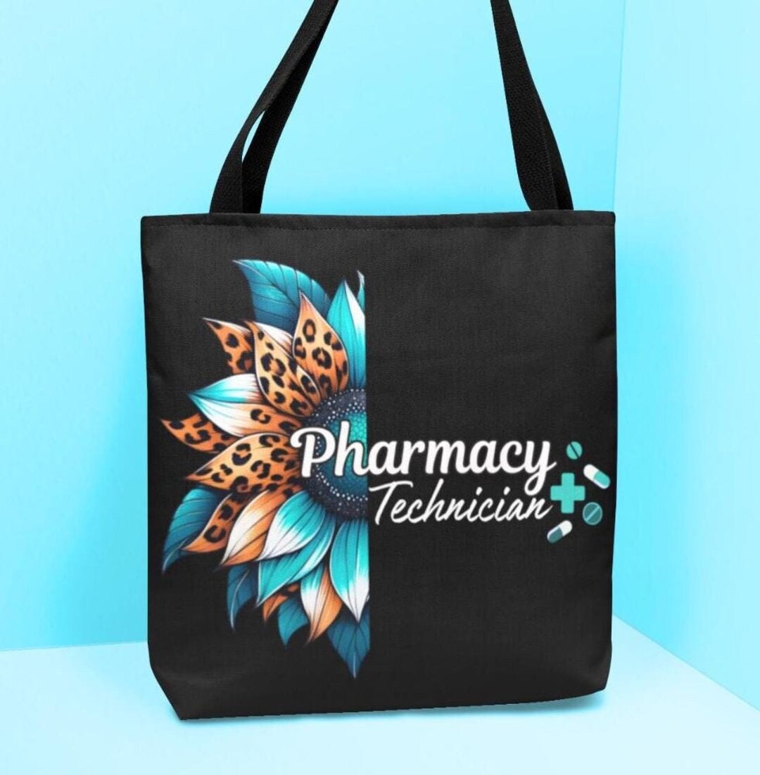 Pharmacy Tech Tote Bag, Pharmacy Technician Graduation Gift, Pharmacist ...