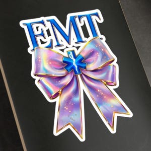 EMT Vinyl Decal: First Responder EMS Car Laptop Sticker - Etsy