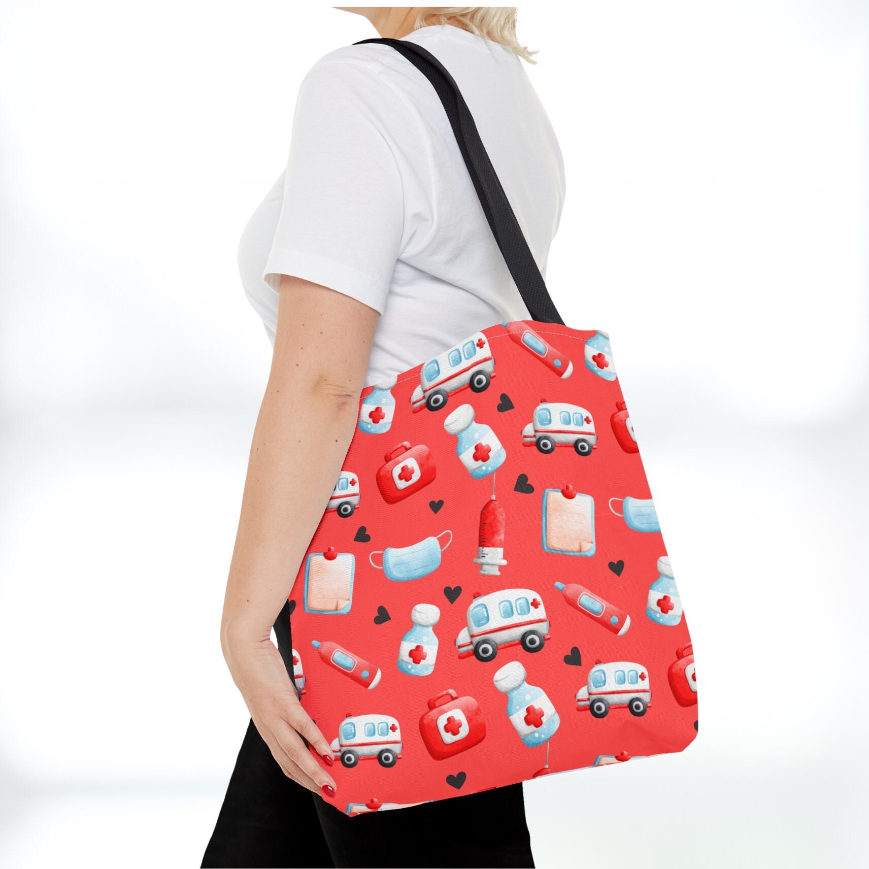 Nurse Tote Bag, Work Tote for LPN RN, Doctor Bag, Cute Nursing Bag ...