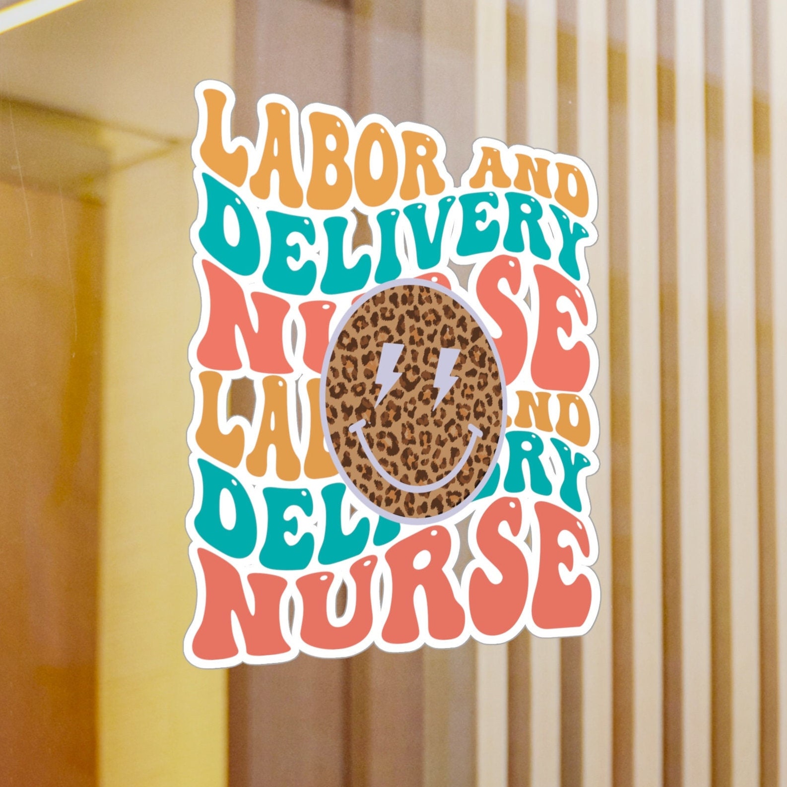 Labor and Delivery Nurse Vinyl Decal, Nurse Sticker, LD Nurse Laptop ...