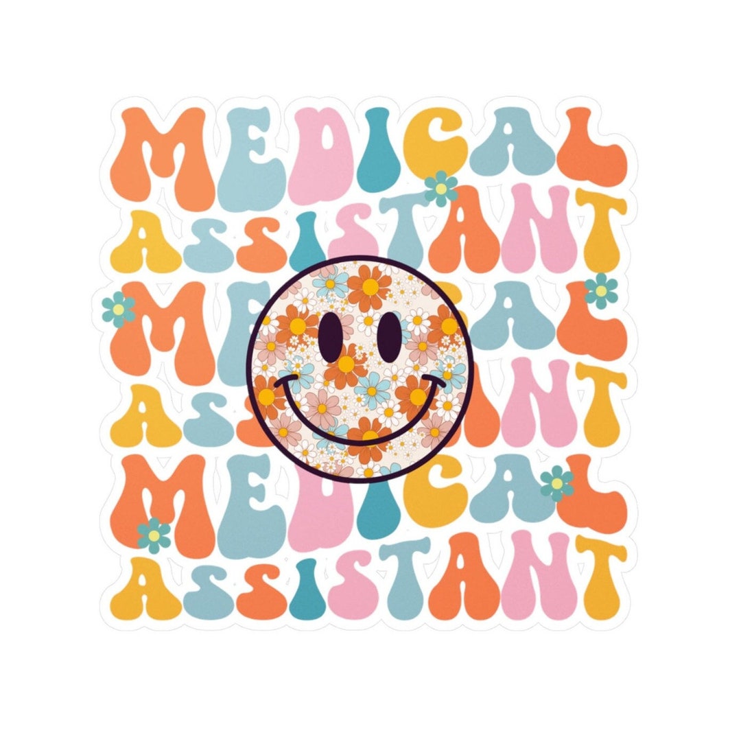 Medical Assistant Vinyl Decal, Medical Assistant Gift, Nurse Sticker ...