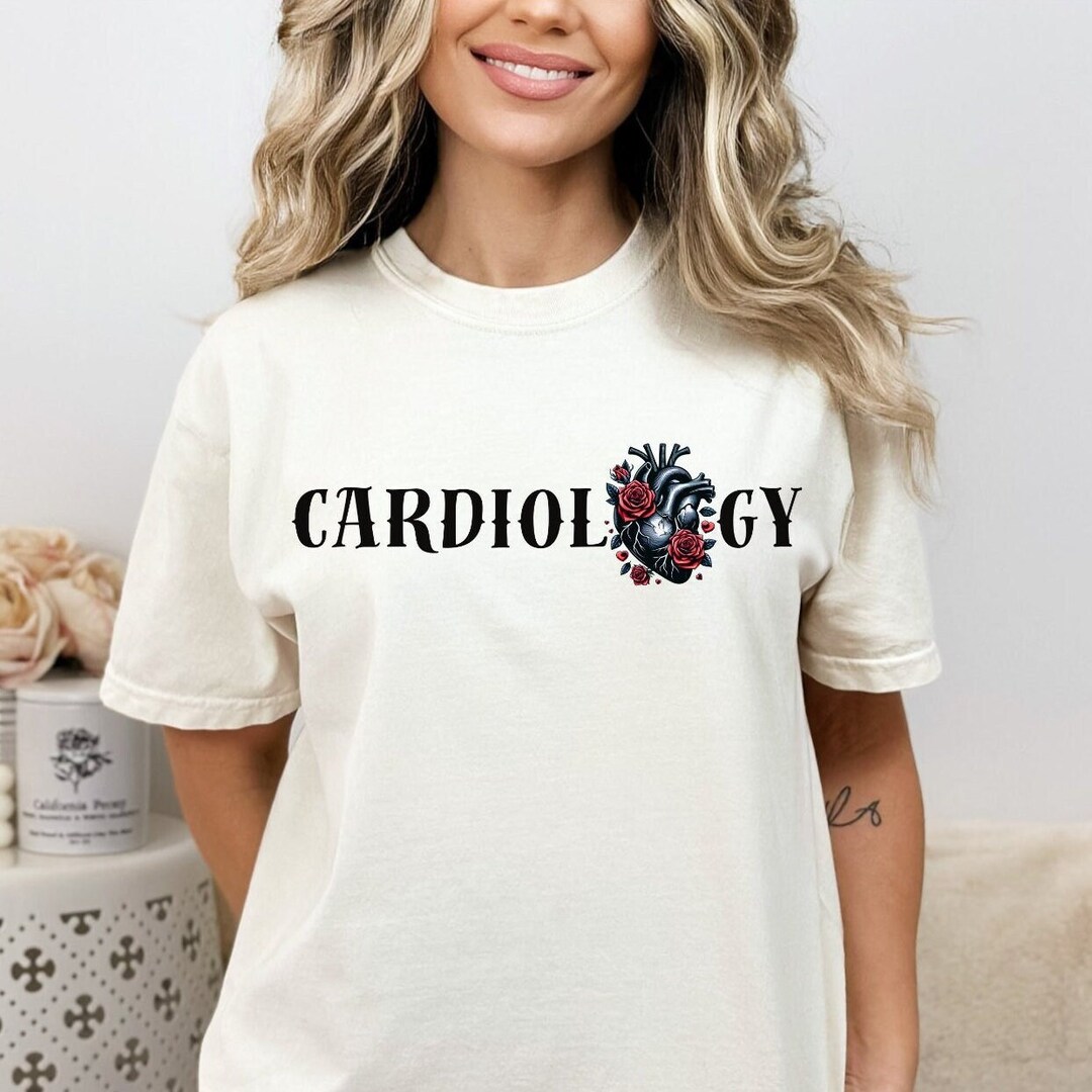 Cardiac Nurse Anatomical Heart Shirt, CVICU Nurse Shirt, Cardiology Tee ...