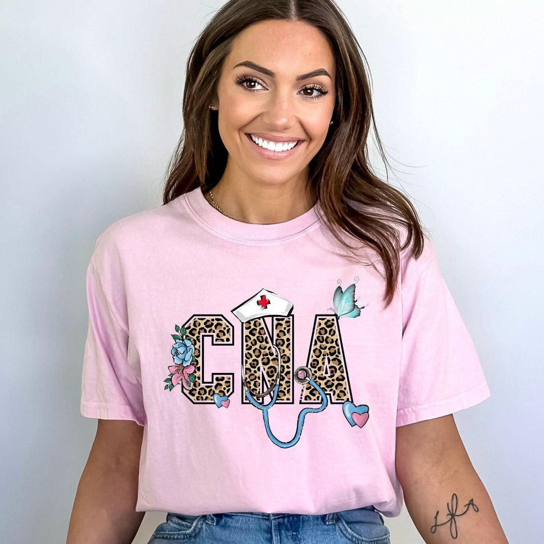 CNA Comfort Colors Shirt, Certified Nursing Assistant Shirt, CNA Gift ...