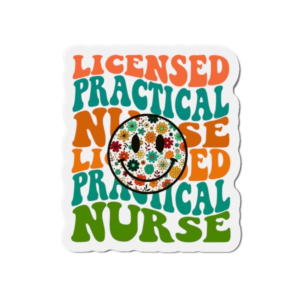 Retro LPN Magnet, Nurse Magnet, Licensed Practical Nurse, Nursing ...